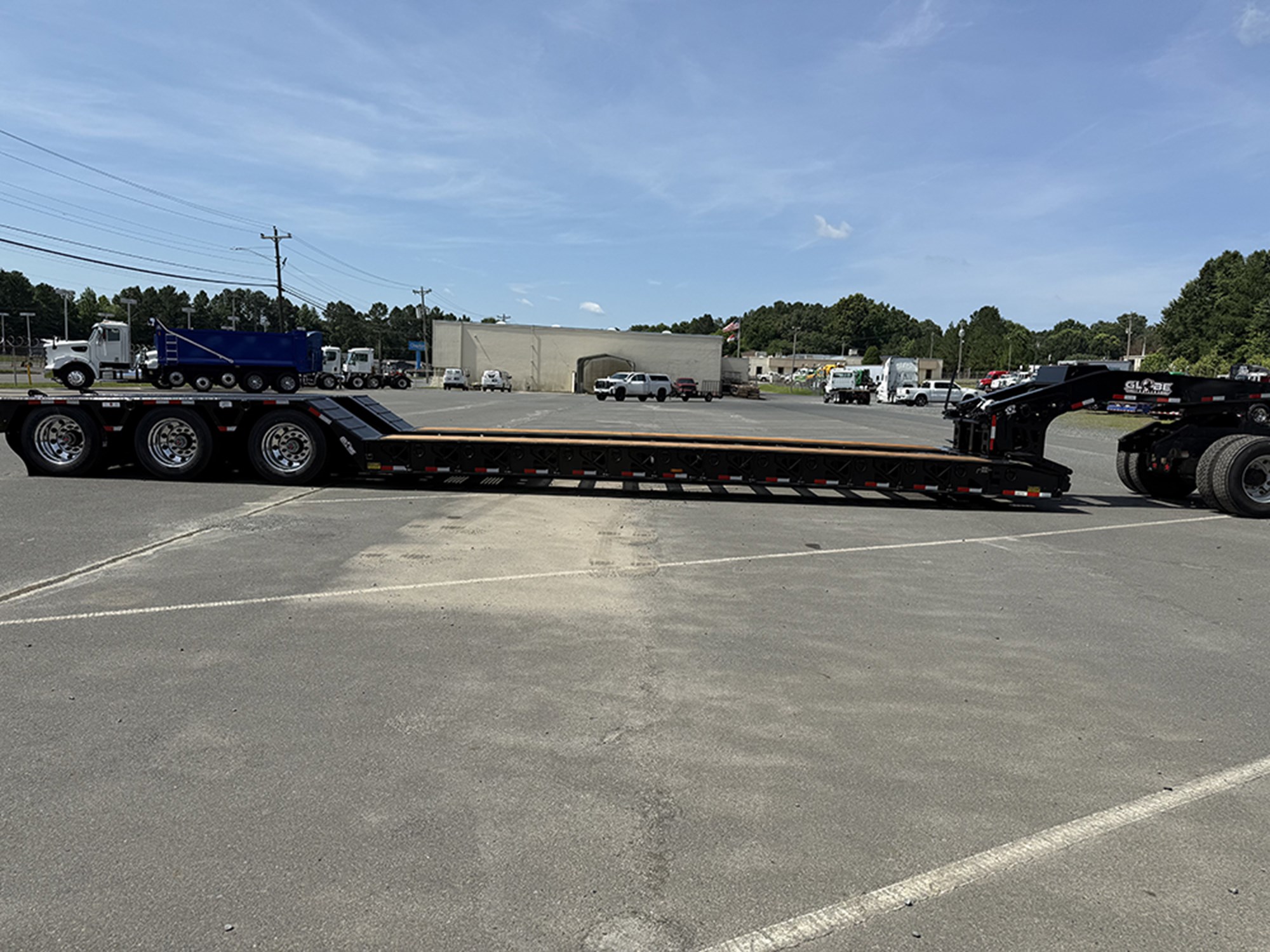 2026 Globe Trailer M 55 ton lowboy - Crook Motor Company